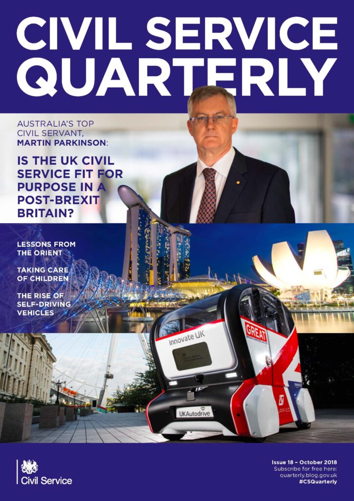 Civil Service Quarterly 18: Editorial - Civil Service Quarterly
